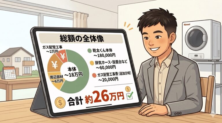 乾太くんの導入費用は実際いくら？建売住宅に設置した私のリアルな全記録 | ちゃんこ ライフハックブログ